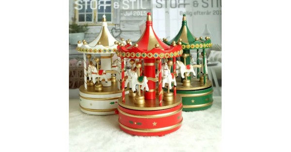 Carusel Premium XL Cutie Muzicala Lemn